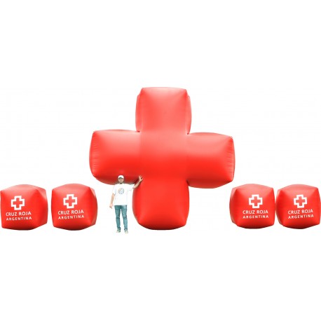 Inflatable Red Cross - Inflatable Depot