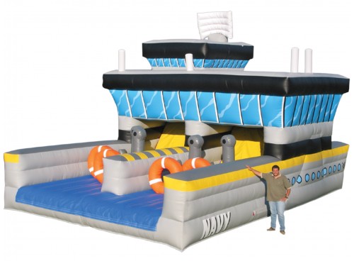 Aircraft Carrier Obstacle Module - Inflatable Depot