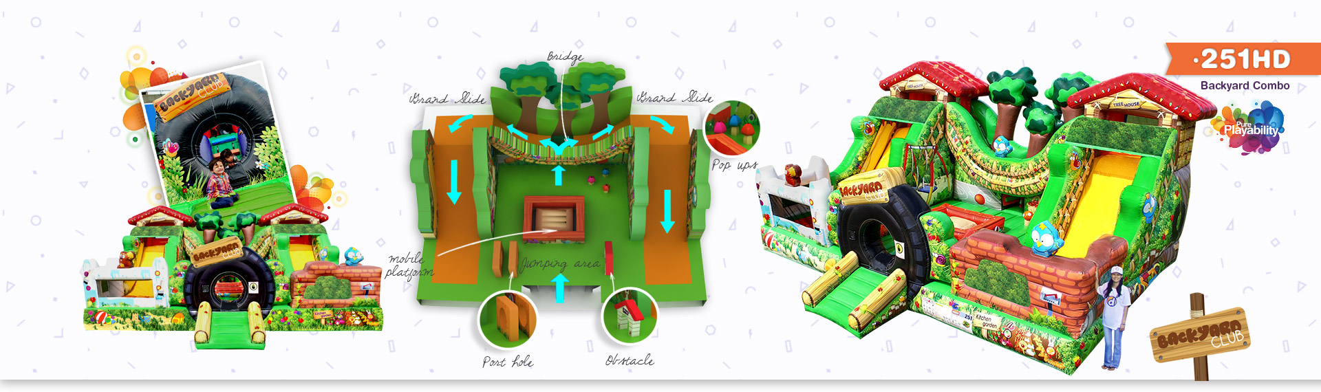 Commercial Bounce Houses | Custom Inflatable Designs - Inflatable Depot