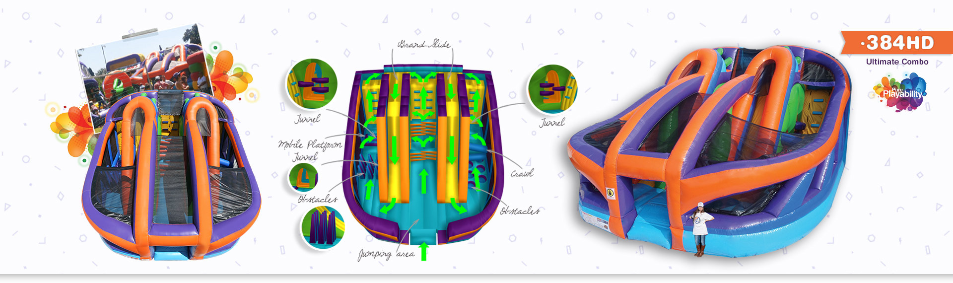 Commercial Bounce Houses | Custom Inflatable Designs - Inflatable Depot